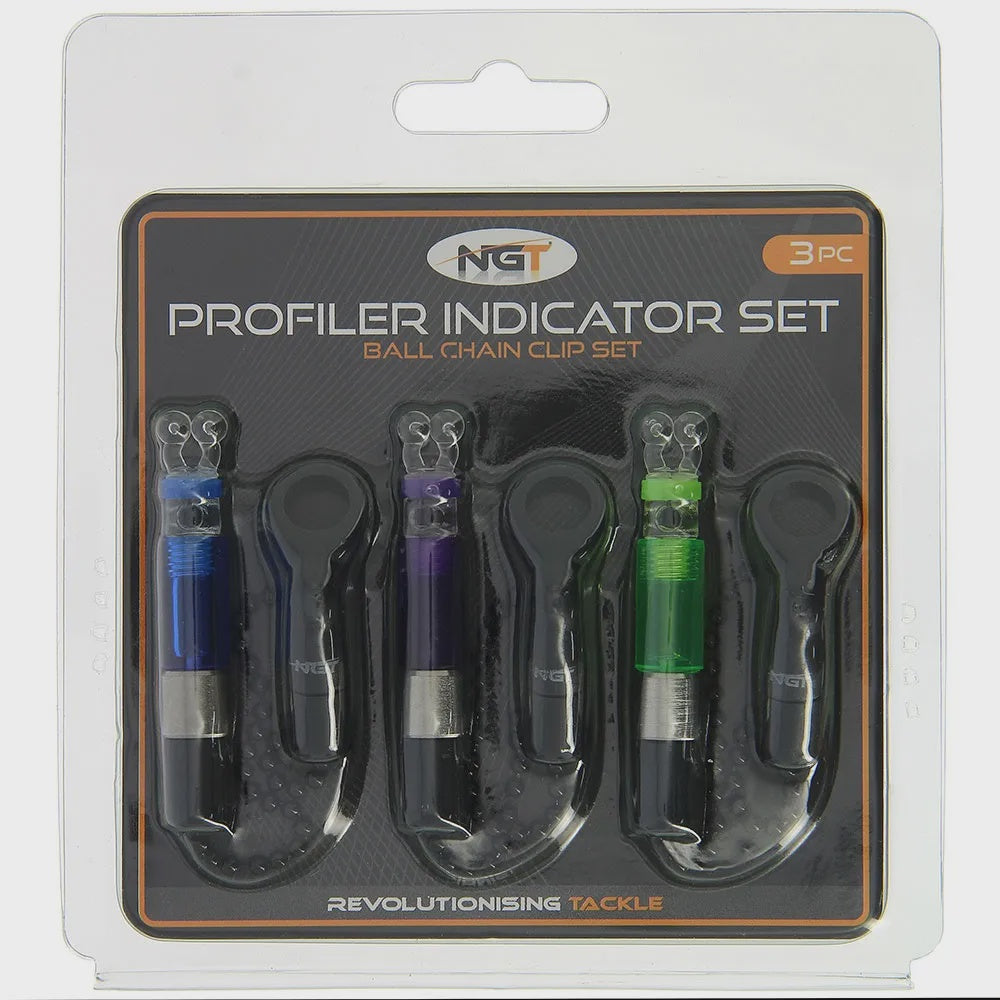 NGT Profiler 3PC Indicator Set – Taskers Angling