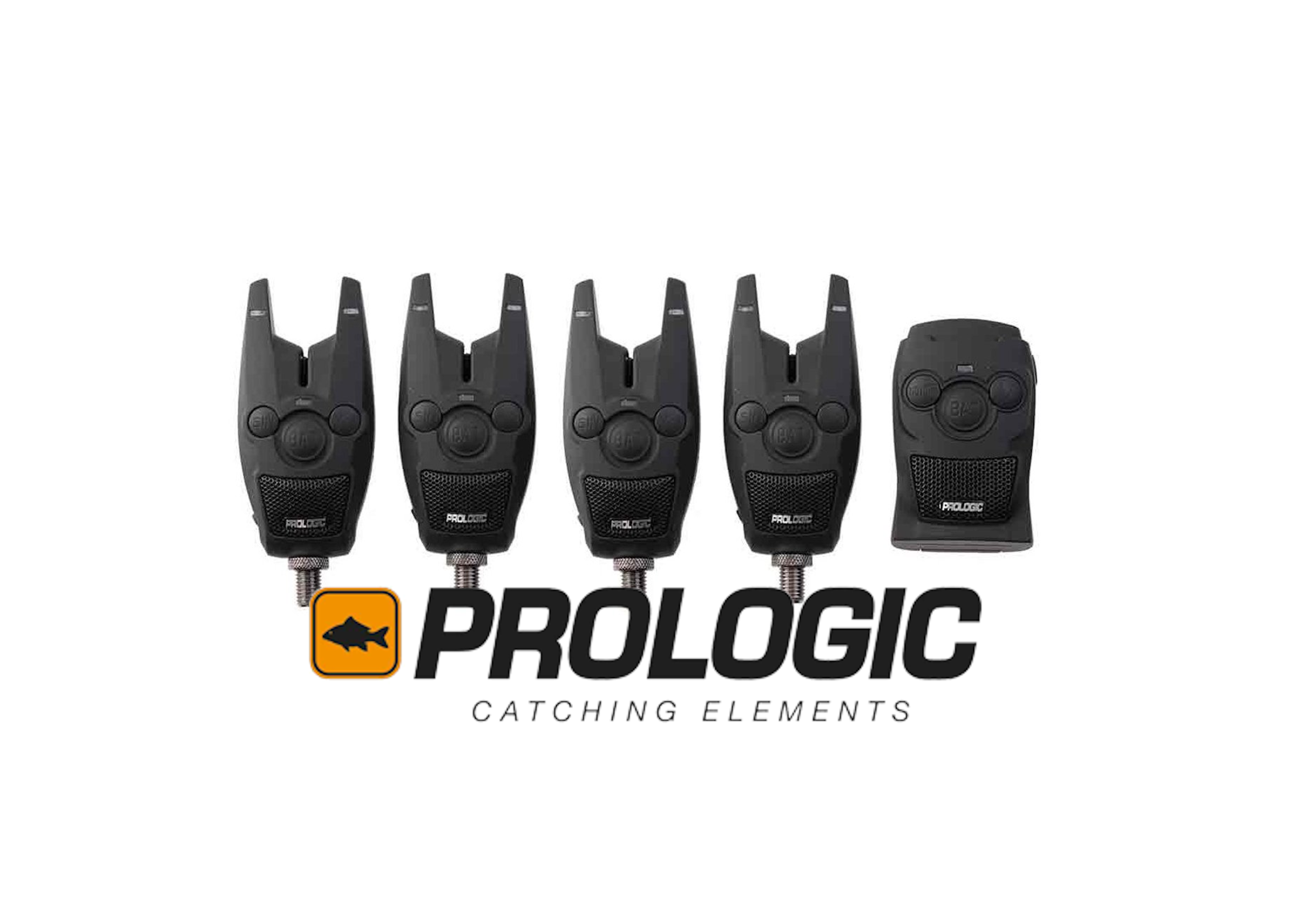 Prologic Bat+ Bite Alarm Set Blue 4+1 / 3+1 / 2+1 – Taskers Angling