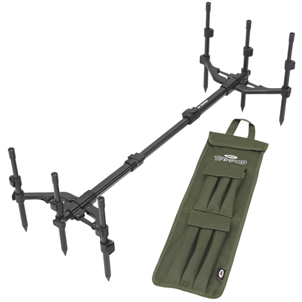 NGT TRI-POD - 3 Rod Pod with Case – Taskers Angling