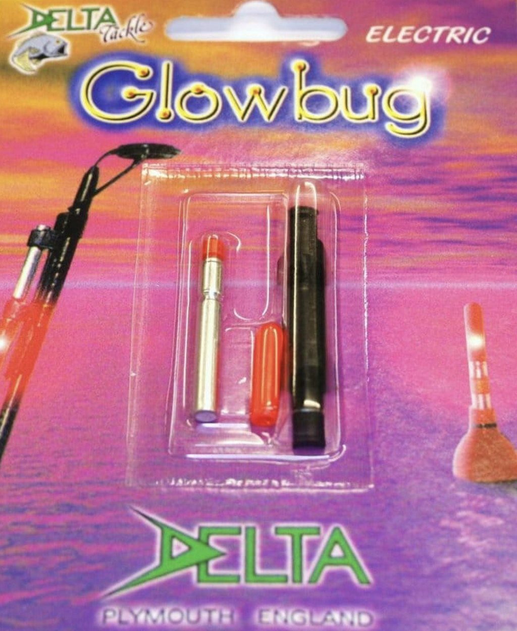 Eddystone Delta GlowBug Red – Taskers Angling