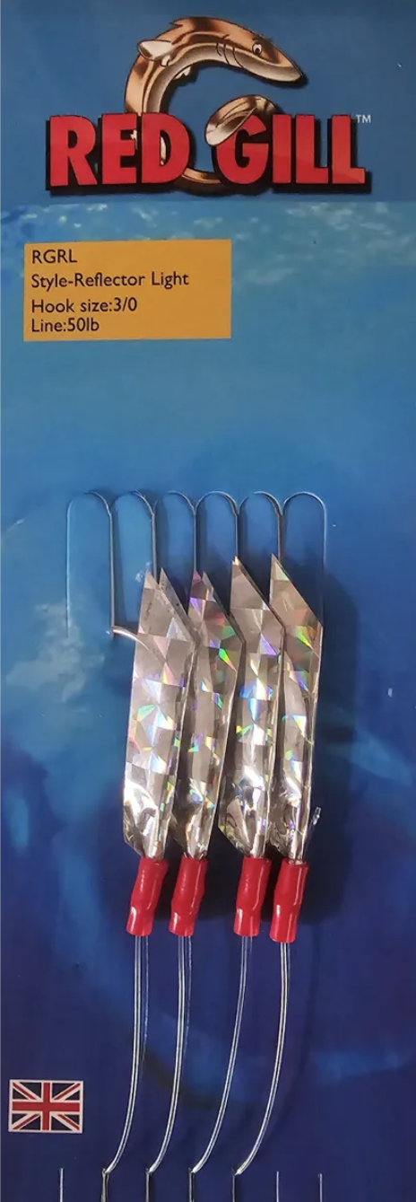 Red Gill Reflector Mackerel Trace – Taskers Angling