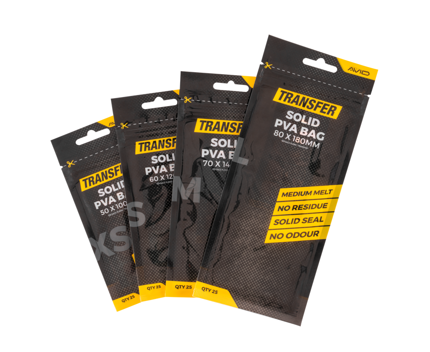 Avid Carp Transfer Solid PVA Bags – Taskers Angling