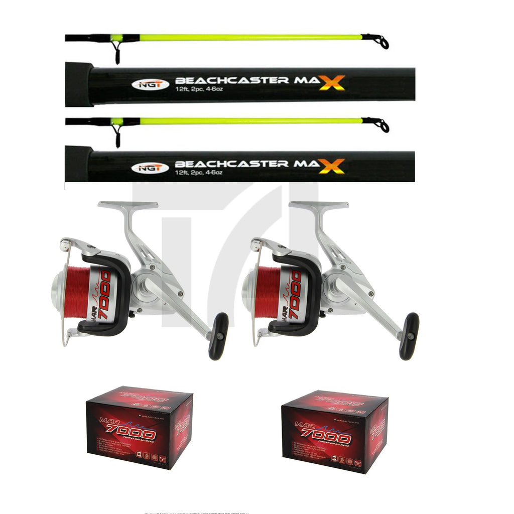 Angling Pursuits Beachcaster Max Combo Package (2 Combo) – Taskers Angling