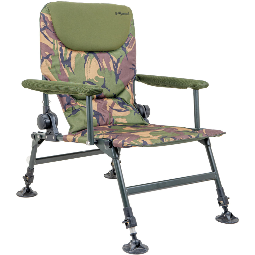 Wychwood Epic Tactical Compact Recliner Chair With Arms – Taskers Angling
