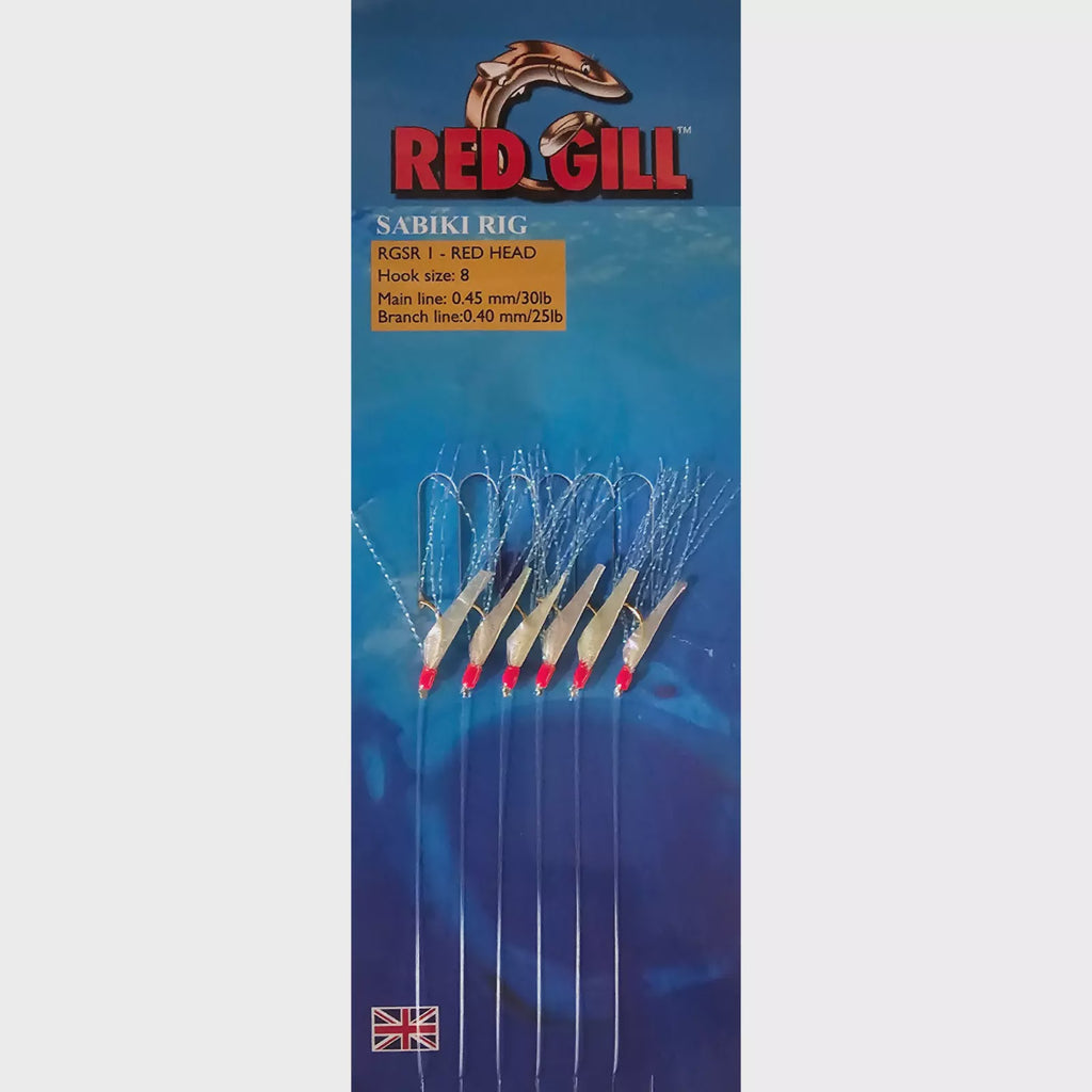 Red Gill Red Sabiki Rigs – Taskers Angling