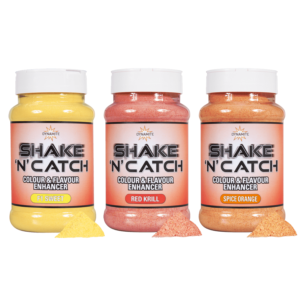 Dynamite Baits Shake 'N' Catch Flavour Enhancer – Taskers Angling