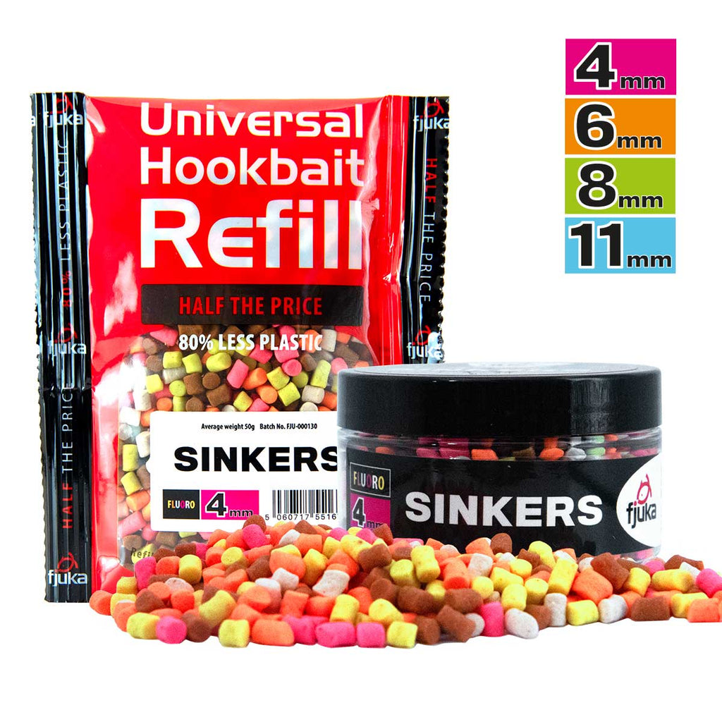 Fjuka Hookable Sinkers - D – Taskers Angling