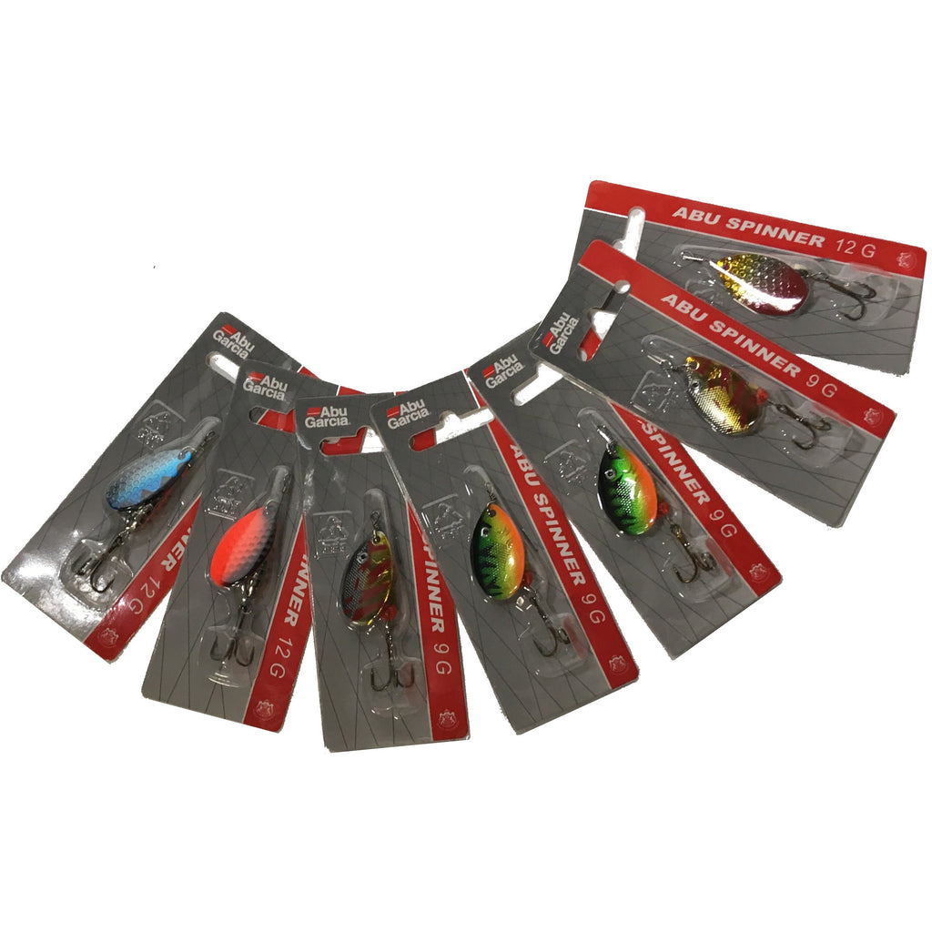 Abu Garcia Assorted Spinners (1pk) – Taskers Angling