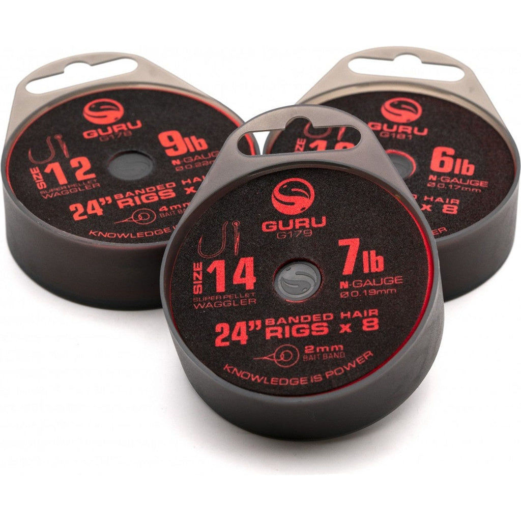 Guru Super Pellet Waggler Bait Band Rigs 24'' – Taskers Angling