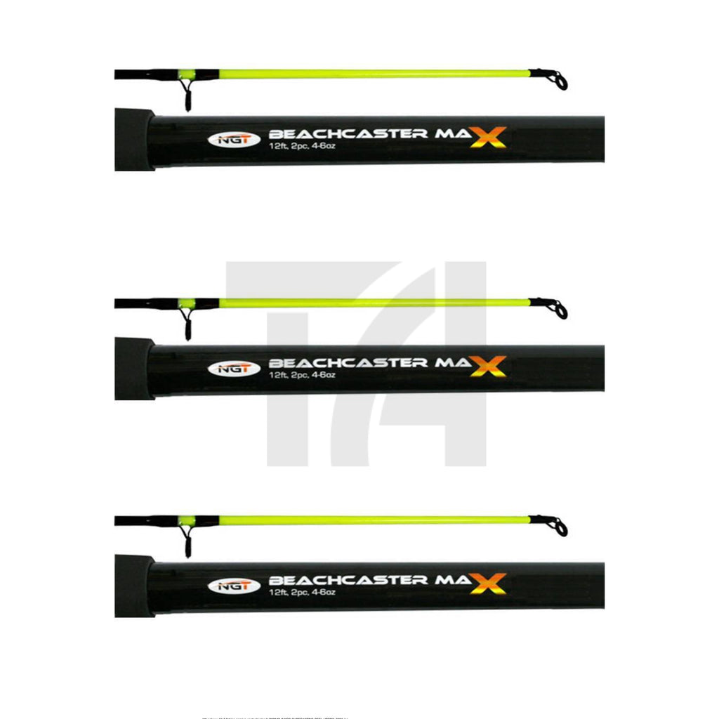 NGT Beachcaster 12ft 2pc rods (3pk) – Taskers Angling